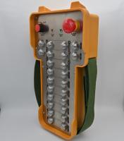 China 24 Buttons DC12V 100m Heavy Equipment Remote Control For Hoist Crane for sale