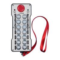 China Waterproof Wireless Industrial 2000m Push Button Remote Control Double Speed for sale
