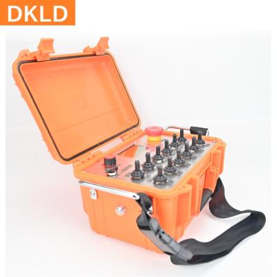 China 220V 500m Toggle Switch Industrial Radio Remote Control With 12 Buttons for sale