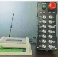 China DHZ-14F500M 14-channel industrial wireless remote control Switch value 1 to 1 control Control distance 500 meters for sale