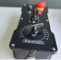 China Handheld Toggle Switch Remote Control 433MHz For Concrete Pump Truck for sale