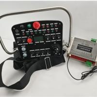 China Two Way 19cm Industrial Remote Control Systems For Rail Car for sale