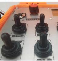 China Waterproof AC380V Long Distance Remote Control Switch For Bridge Crane for sale
