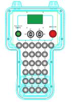 China Industrial Remote Control For Variable Frequency Winch for sale