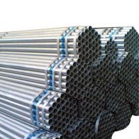 China 14mm SS400 1 Inch Galvanized Pipe A36 Q235 Hot Dipped Galvanized Tube for sale