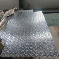 China Embossed Checkered 20mm Anti Slip Aluminum Plate 5083 5052 T6 for sale