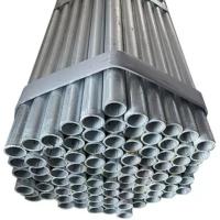 China Q195 Q345 Hot Dipped Galvanized Steel Tube 5.8m 6m 12m Length Round/Square/Rectangle Type for sale