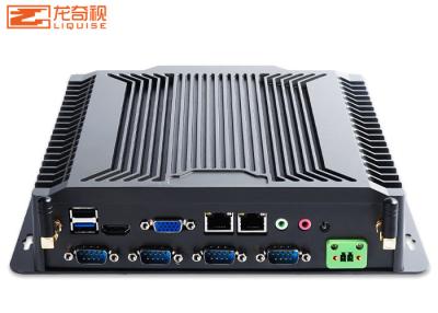 China Mainframe SIM Card Slots Embedded Mini IPC Fanless Industrial Panel Pc for sale