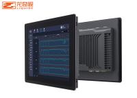 China 13.3inch Workshop Capacitor Resistance Panel Mount Touch Screen Pc for sale