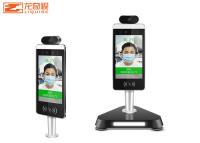 China 8 Inch Face Recognition Thermometer Temperature Measurement for sale