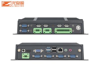 China Fanless Embedded Industrial Computer Single Network Multi Serial Control Host for sale