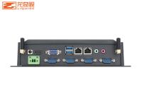 China Dual Network Dual String Fanless Industrial PC Embedded Computer Host for sale