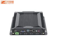 China CCC Industrial Control Computer Host Full Enclosed Embedded Dual Serial Port for sale