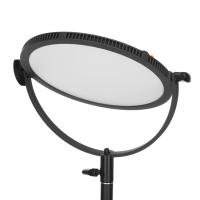 China Round Ultra Thin FlapJack Portable LED Video Light Flicker free Dimmable for sale