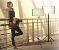 China Alluminum Alloy Housing LED Photography Lights Portable 3200K - 5600K 52.56 Watt for sale
