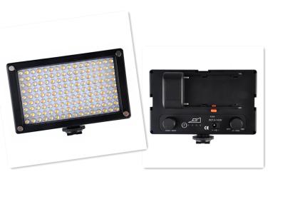 China Rechargeable Portable Led On Camera Light With Plastic Housing for sale