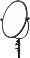 China Large Size Round Soft LED Video Light For Photography CRI 95 75° Beam Angle for sale