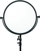 China Large Size Round Soft LED Video Light For Photography CRI 95 75° Beam Angle for sale
