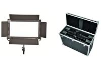 China High Soft Brightness Long Broadcast Studio Led Lighting Kits With Black Barndoor for sale