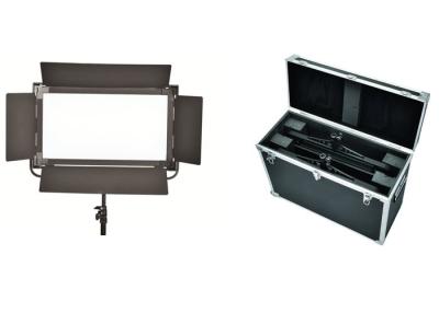 China High Soft Brightness Long Broadcast Studio Led Lighting Kits With Black Barndoor for sale