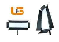 China Long Shape High Power 200W Bi Color LED Studio Photography Light With Barndoor P-2400ASVL for sale