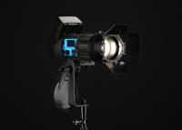 China Dimmable  Led Fresnel Stage Lighting , Bi Color Fresnel Spotlights 100w for sale