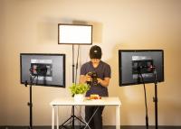 China Portable 70W FL70K-3 LED Studio Lighting Kit 45.2×45.2×3cm Compact Dimension for sale