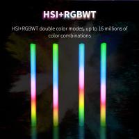 China HS - T60 / HS - T120 RGB Tube LED Video Lights 2ft / 4ft Pixel Photo Studio Light for sale