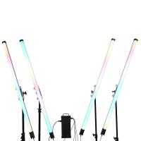 China HS - T120 Pixel RGB Tube LED Video Light Photo Studio Light 8 Kit for sale