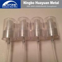 China 0.8mm Stainless Steel Spring Wire For Aerosol Spring  / Sprayer / Lotion Pump for sale