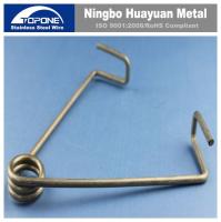 China TOPONE 302 3mm Stainless Steel Wire for customized stainless steel Torsion spring for sale