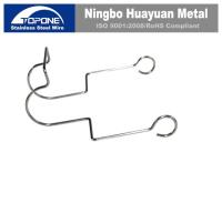 China Topone High-quality stainless steel wire for Hose Clamp Circular Wire Form Customized Clip Spring for sale