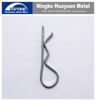China General Stainless Steel Wire Forming R Shaped Spring Clips High Tensile Strength for sale