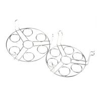 China Kitchen Stainless Steel Egg Steamer Rack For Cooker Pot 304 Grade Eco - Friendly for sale
