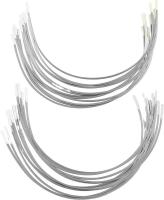 China Customized Stainless Steel Bra Flat Wires, Heavy Gauge Sturdy Underwire For Bras Jewelry for sale