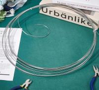 China Customized Stainless Steel Bra Flat Wires, Heavy Gauge Sturdy Underwire For Bras Jewelry for sale