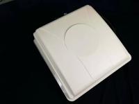 China Long Range UHF Tag Reader For Vehicle Access Square Box Shape White Color for sale