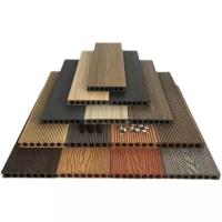 China Hide Frame Wood Plastic Composite Flooring Garden Outdoor Decking Boards Plastic for sale