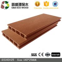 China Fade Resistance WPC Hollow Decking Recyclable Plastic And Wood Composite Material for sale