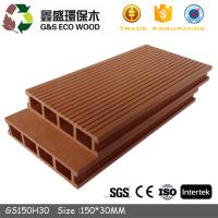 China WPC WPC Hollow Composite Terrace Decking Waterproof Wooden Flooring For for sale