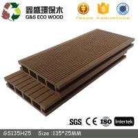 China Weather Resistant WPC Hollow Decking 146 X 31mm Recycled Hollow Core Composite Decking for sale