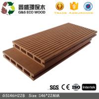 China 150 X 30MM  Waterproof WPC Hollow Decking Plastic Deck Flooring Outdoor For Terrace for sale