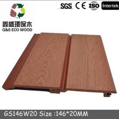 China Temporary Wood Plastic Composite Flooring 205 X 20MM Fireproof Wpc Wall Panel Outdoor for sale