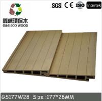 China Temporary Wood Plastic Composite Flooring 205 X 20MM Fireproof Wpc Wall Panel Outdoor for sale