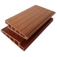 China 117 X 14MM Wood Plastic Composite Flooring Drawing Wpc Exterior Wall Cladding for sale