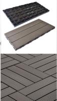 China Anti Pressure WPC DIY Decking 90 X 90MM HDPE Wood Plastic Composite Boards for sale