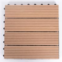 China 50mm Wood Plastic Composite Flooring Wpc Diy Decking Waterproof Interlocking Deck Boards for sale