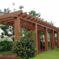 China 2.9M OakAnti Corrosion WPC Wooden Patio Pergola Composite Material For Pergola for sale
