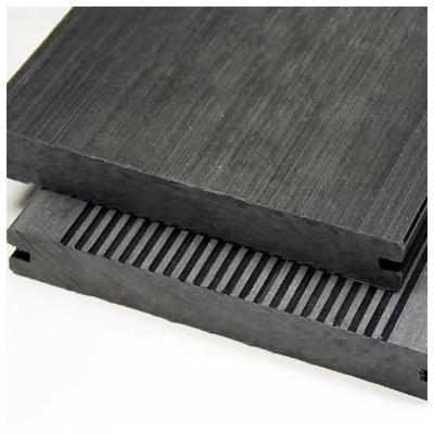 China 140 X 40mm Mouldproof Wpc Wood Solid Core Decking Floor Splinter Free Redwood for sale