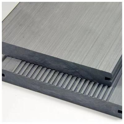 China Swimming Pool Solid Core Composite Decking Moisture Proof Wood Plastic Composite Panels for sale